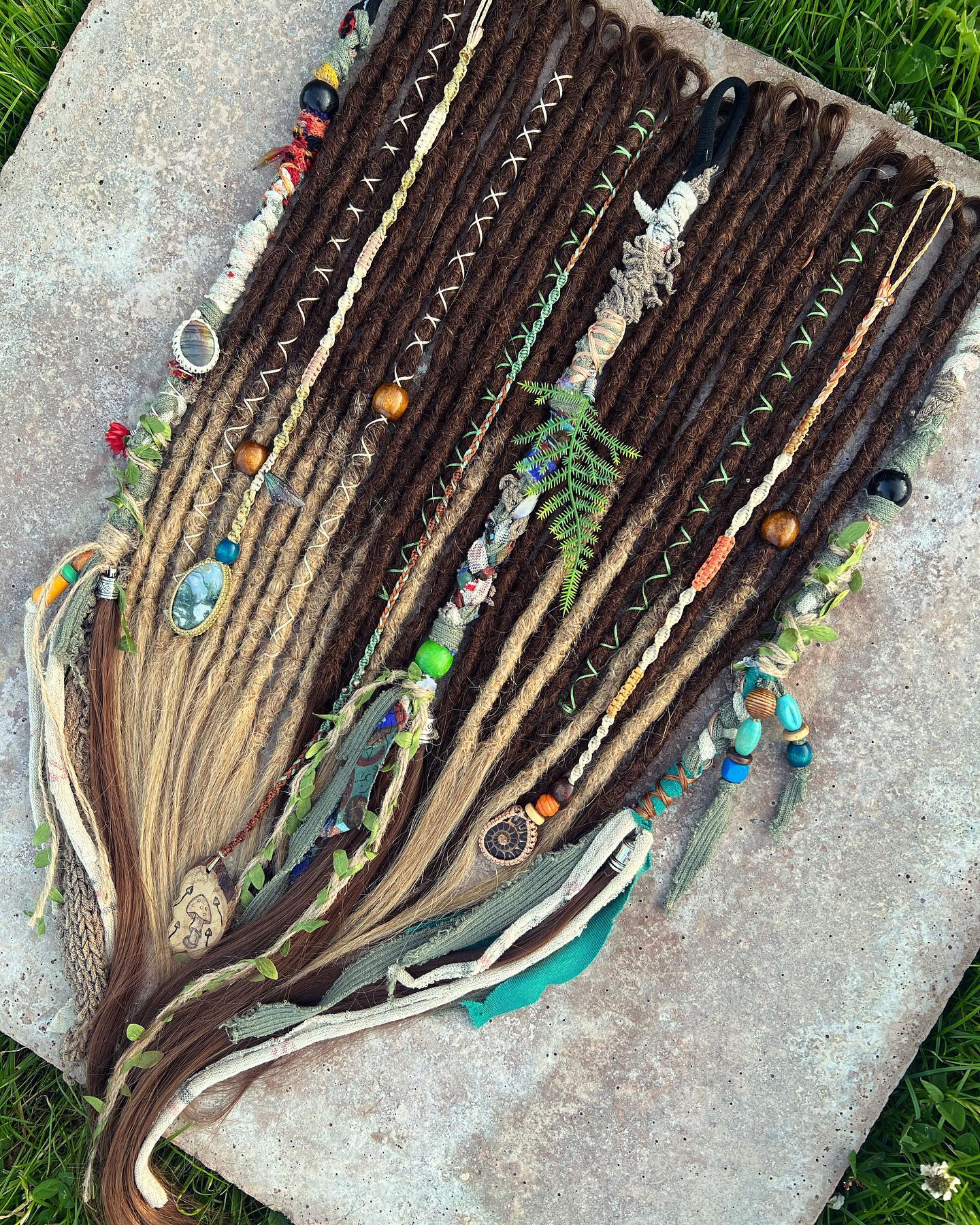 Custom Handmade Dreadlock Extensions. Dreadlock Specialist. – Mad ...